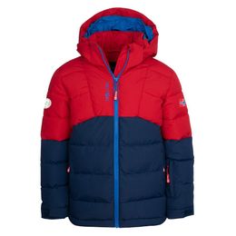 Trollkids Winterjacke "Gryllefjord" in Dunkelblau/ Rot - 63% | Gr&ouml;&szlig;e 176 | Kinderjacken
