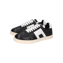 Melvin & Hamilton MELVIN & HAMILTON Leder-Sneakers "Milani 4" in Schwarz/ Wei&szlig; - 52% | Gr&ouml;&szlig;e 42 | Damen-sneakers
