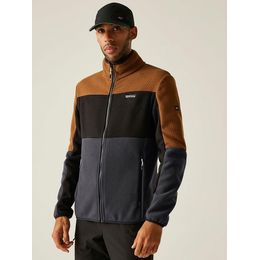 Regatta Fleecejacke "Ormont" in Anthrazit - 74% | Gr&ouml;&szlig;e M | Herren-pullover-sport