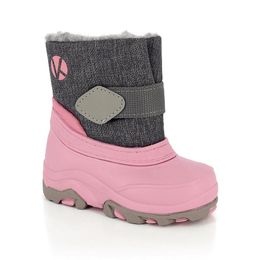 Kimberfeel Winterstiefel "Abby" in Rosa/ Anthrazit - 50% | Gr&ouml;&szlig;e 24/25 | Baby-stiefel-boots