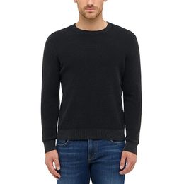 Mustang Pullover in Schwarz - 42% | Gr&ouml;&szlig;e L | Herren-plussize