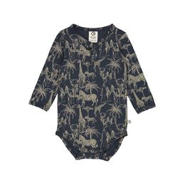 m&uuml;sli Body in Beige/ Dunkelblau - 44% | Gr&ouml;&szlig;e 74 | Baby-bodys