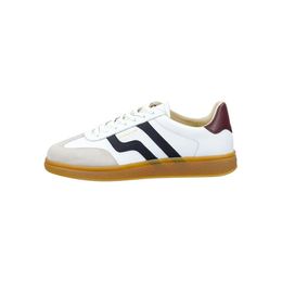 Gant Footwear Leder-Sneakers "Cuzmo" in Wei&szlig; - 39% | Gr&ouml;&szlig;e 43 | Herrensneakers