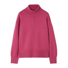 TATUUM Rollkragenpullover in Pink - 59% | Gr&ouml;&szlig;e L | Damen-pullover-cardigans