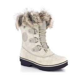 Kimberfeel Winterstiefel "Emmy" in Wei&szlig; - 55% | Gr&ouml;&szlig;e 41 | Damen-stiefel