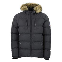 Peak Mountain Winterjacke "Canory" in Schwarz - 67% | Gr&ouml;&szlig;e M | Herren-plussize