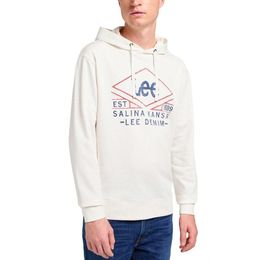 Lee Hoodie in Creme - 57% | Gr&ouml;&szlig;e M | Herren-sweatshirts-jacken