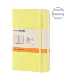Moleskine Notizbuch in Gelb - (B)9 x (H)14 cm - 68% | Buero-schulbedarf