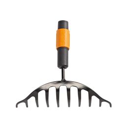 Fiskars Rosenrechen "QuikFit" in Schwarz/ Orange - 22% | Gartendekoration