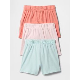 GAP 3er-Set: Sweatshorts in Hellblau/ Rosa/ Orange - 73% | Gr&ouml;&szlig;e 68/74 | Kinderhosen