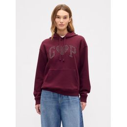 GAP Hoodie in Pflaume - 68% | Gr&ouml;&szlig;e XS | Damen-sweatshirts-jacken