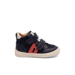 bisgaard Leder-Sneakers in Schwarz/ Rot - 56% | Babysneakers