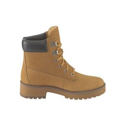 Timberland Leder-Boots "Carnaby Cool" in Hellbraun - 47% | Gr&ouml;&szlig;e 41 | Damen-stiefel