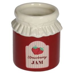 Kersten Blumentopf ''Strawberry Jam'' in Rot - (H)9,7 cm - &Oslash; 8,5 cm - 16% | Kerzen-vasen