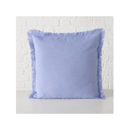 Boltze Kissen "Lenea" in Hellblau - (L)45 x (B)45 cm - 34% | Dekokissen