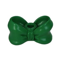 Kersten Kerzenhalter ''Bow'' in Gr&uuml;n - (B)13,5 x (H)7 x (T)7 cm - 15% | Kerzen-vasen