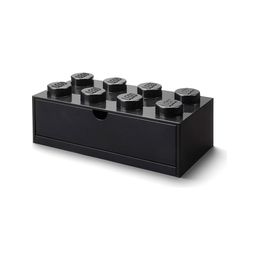 Lego Schubladenbox "Brick 8" in Schwarz - (B)32 x (H)16 x (T)12 cm - 31% | Kisten-koerbe
