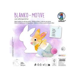 URSUS Blanko-Motive "Hase" - 15% | Schulzubehoer