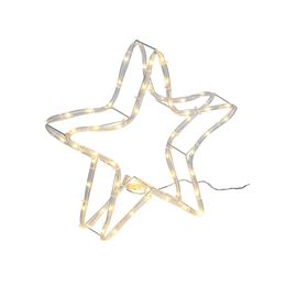 Profiline LED-Dekoleuchte "Star" in Wei&szlig; - (B)40 x (H)38 cm - 30% | Lichterketten-dekobeleuchtung