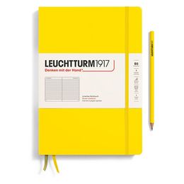 LEUCHTTURM1917 Liniertes Notizbuch in Gelb - B5 - 35% | Buero-schulbedarf
