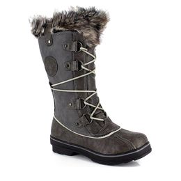 Kimberfeel Winterstiefel "Manon" in Grau - 64% | Gr&ouml;&szlig;e 35 | Damen-stiefel