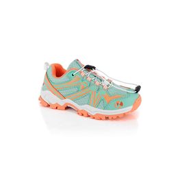 Kimberfeel Trekkingschuhe "Willow" in T&uuml;rkis/ Orange - 48% | Gr&ouml;&szlig;e 26 | Kinder-outdoor-sport-schuhe