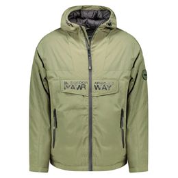 Geographical Norway Parka "Buldozer" in Olive - 70% | Gr&ouml;&szlig;e 3XL | Herrenjacken