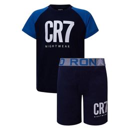 CR7 Pyjama in Dunkelblau/ Blau - 55% | Gr&ouml;&szlig;e 152 | Kinder-waesche