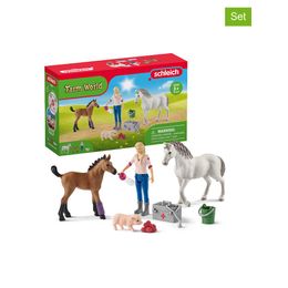 Schleich 3tlg. Set: Spielfiguren "Vet visiting mare and foa" - ab 3 Jahren - 10% | Spielfiguren