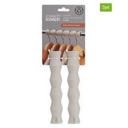 Joseph Joseph JosephJoseph 2er-Set: Kleiderstangen-Abstandhalter "Orderly" in Creme - (B)20 cm - 28% | Garderoben