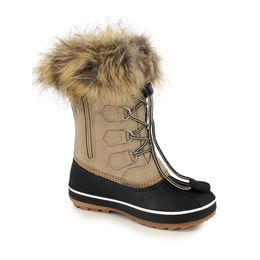 Kimberfeel Winterstiefel "Bengal" in Beige - 57% | Gr&ouml;&szlig;e 27 | Kinderstiefel