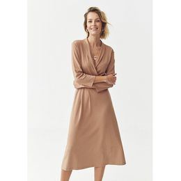 TATUUM Kleid in Hellbraun - 64% | Gr&ouml;&szlig;e XL | Damen-kleider