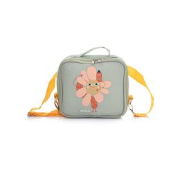 DUKA Lunchtasche in Gr&uuml;n/ Gelb - (B)22 x (H)8 x (T)19 cm - 13% | Kinder-rucksaecke-taschen
