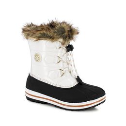Kimberfeel Winterstiefel "Diana" in Wei&szlig; - 47% | Gr&ouml;&szlig;e 30 | Kinderstiefel