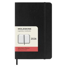 Moleskine Tageskalender "2026" in Schwarz - (B)13 x (H)21 cm - 45% | Buero-schulbedarf