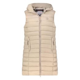 Geographical Norway Steppweste "Vatikotal" in Beige - 68% | Gr&ouml;&szlig;e XL | Damenjacken