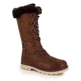 Kimberfeel Winterstiefel "Ella" in Braun - 51% | Gr&ouml;&szlig;e 41 | Damen-stiefel