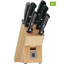 WMF 7tlg. Set: Messerblock "Classic Line" in Braun/ Schwarz - 25% | Kuechenhelfer