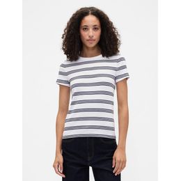 GAP Shirt in Wei&szlig;/ Schwarz - 50% | Gr&ouml;&szlig;e S | Damen-tops