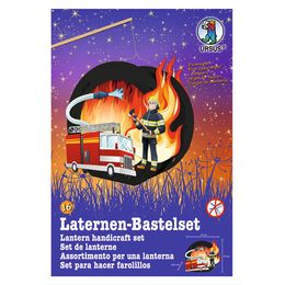 URSUS Laternen-Bastelset Easy Line "Feuerwehr" in Bunt - 31% | Schulzubehoer