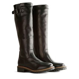 TRAVELIN' Leder-Stiefel "Daneborg" in Schwarz - 62% | Gr&ouml;&szlig;e 38 | Damen-stiefel