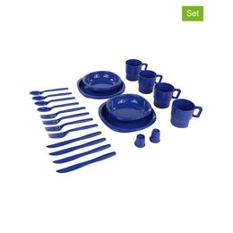 Regatta 26tlg. Picknickgeschirrset "Picnic Set" in Blau - 52% | Damen-outdoor-ausruestung
