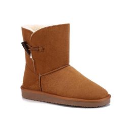 ISLAND BOOT Winterboots "Emmy" in Hellbraun - 80% | Gr&ouml;&szlig;e 37 | Damen-stiefel