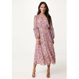 Mexx Kleid in Rosa/ Blau - 56% | Gr&ouml;&szlig;e 38 | Damen-kleider