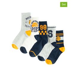 COOL CLUB 5er-Set: Socken in Dunkelblau/ Wei&szlig; - 30% | Gr&ouml;&szlig;e 31/33 | Kinder-socken-strumpfhosen