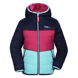 Peek U Ganzjahres-Steppjacke "Prim" in Dunkelblau/ T&uuml;rkis/ Pink - 53% | Gr&ouml;&szlig;e 98 | Kinderjacken