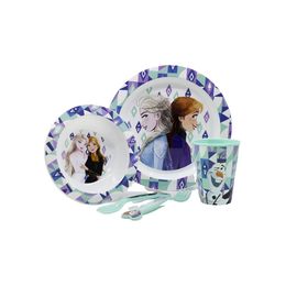 Disney Frozen 5tlg. Geschirr-Set "Frozen" in Lila - 14% | Gedeckter-tisch