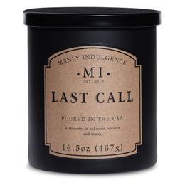 Colonial Candle Duftkerze "Last Call" in Schwarz - 467 g - 53% | Kerzen-vasen