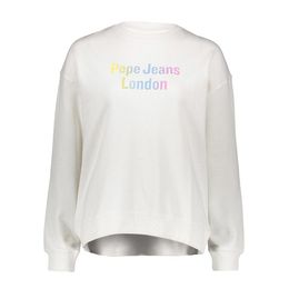 Pepe Jeans Sweatshirt in Wei&szlig; - 70% | Gr&ouml;&szlig;e XL | Damen-sweatshirts-jacken
