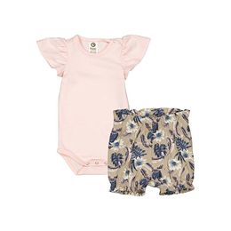 m&uuml;sli 2tlg. Outfit in Rosa/ Beige - 45% | Gr&ouml;&szlig;e 68 | Baby-bodys